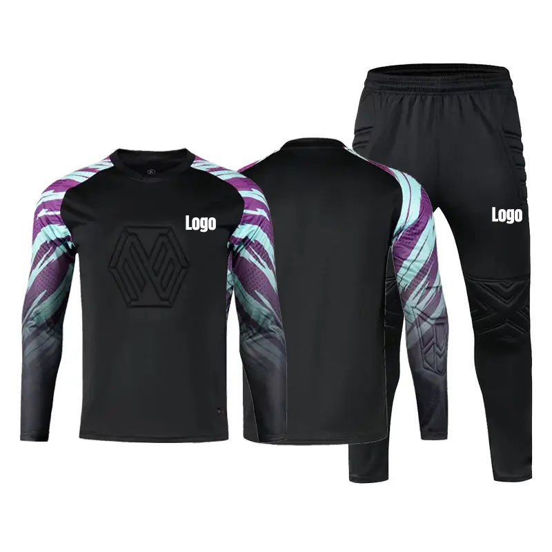 Goalkeeper suit set male adult long sleeved goalkeeper Uniform GK-01 ...
