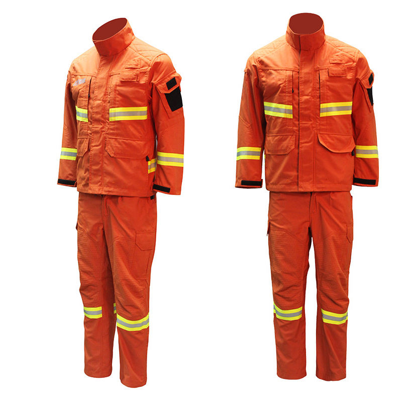 Fire Fighting Suit Flame-Retardant Fire Fighting Suit Fire Resistance ...