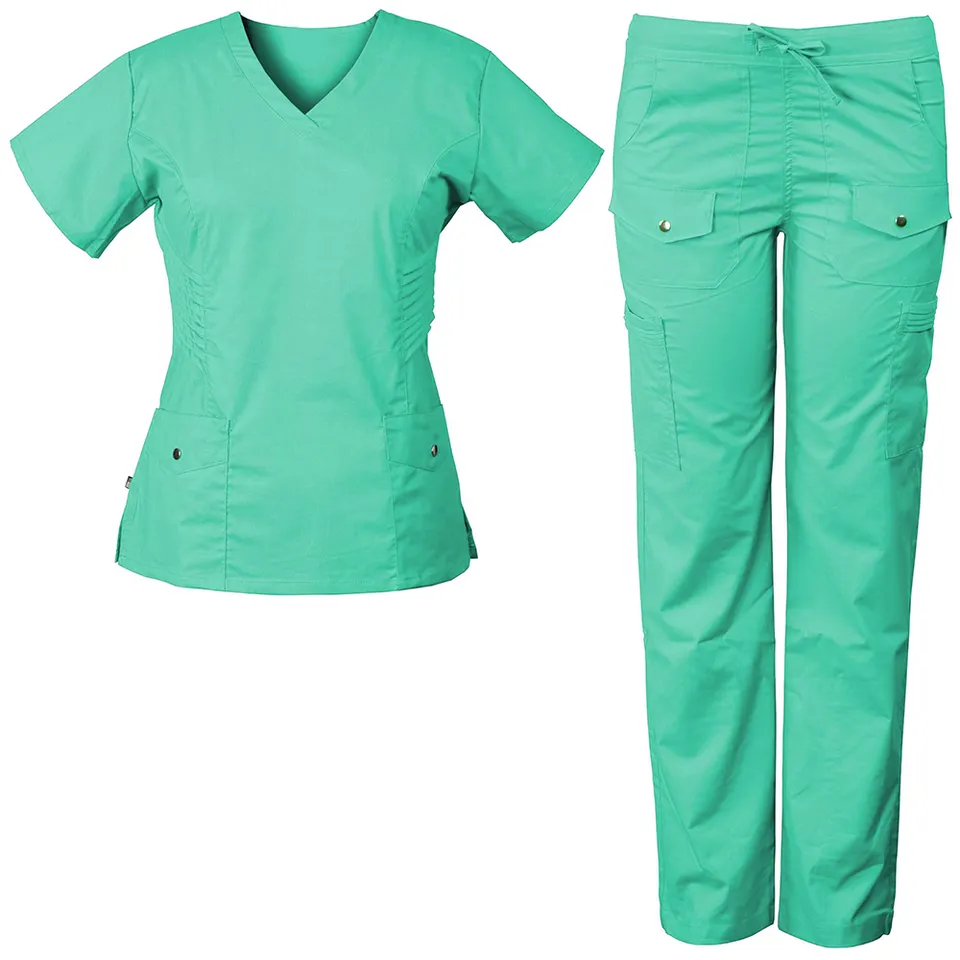 High-Quality Scrubs Uniforms Sets in Cotton Twill Training Wear ...